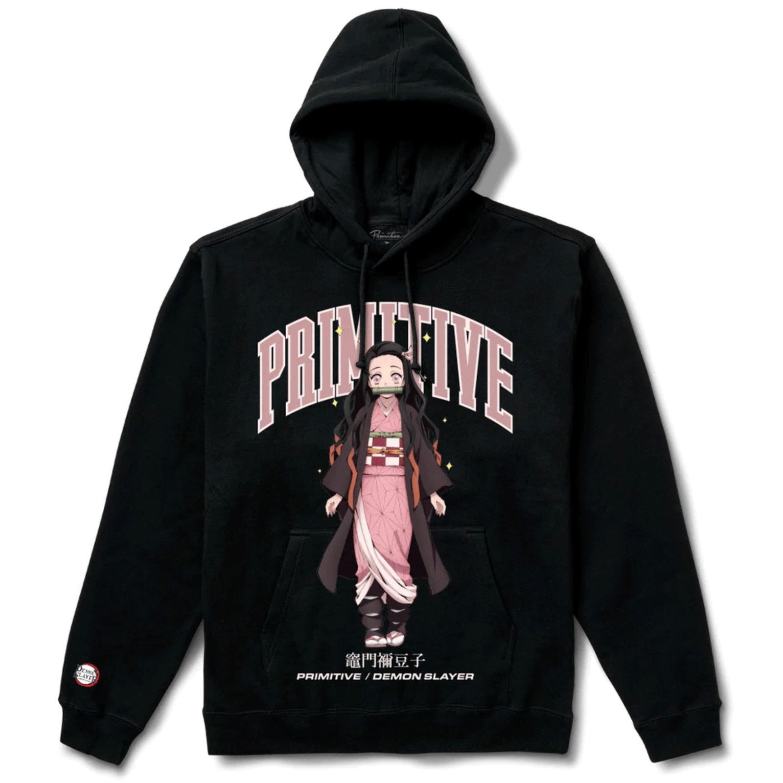 Primitive Primitive Men's X Demon Slayer Nezuko Kamado Anime Hoodie ...