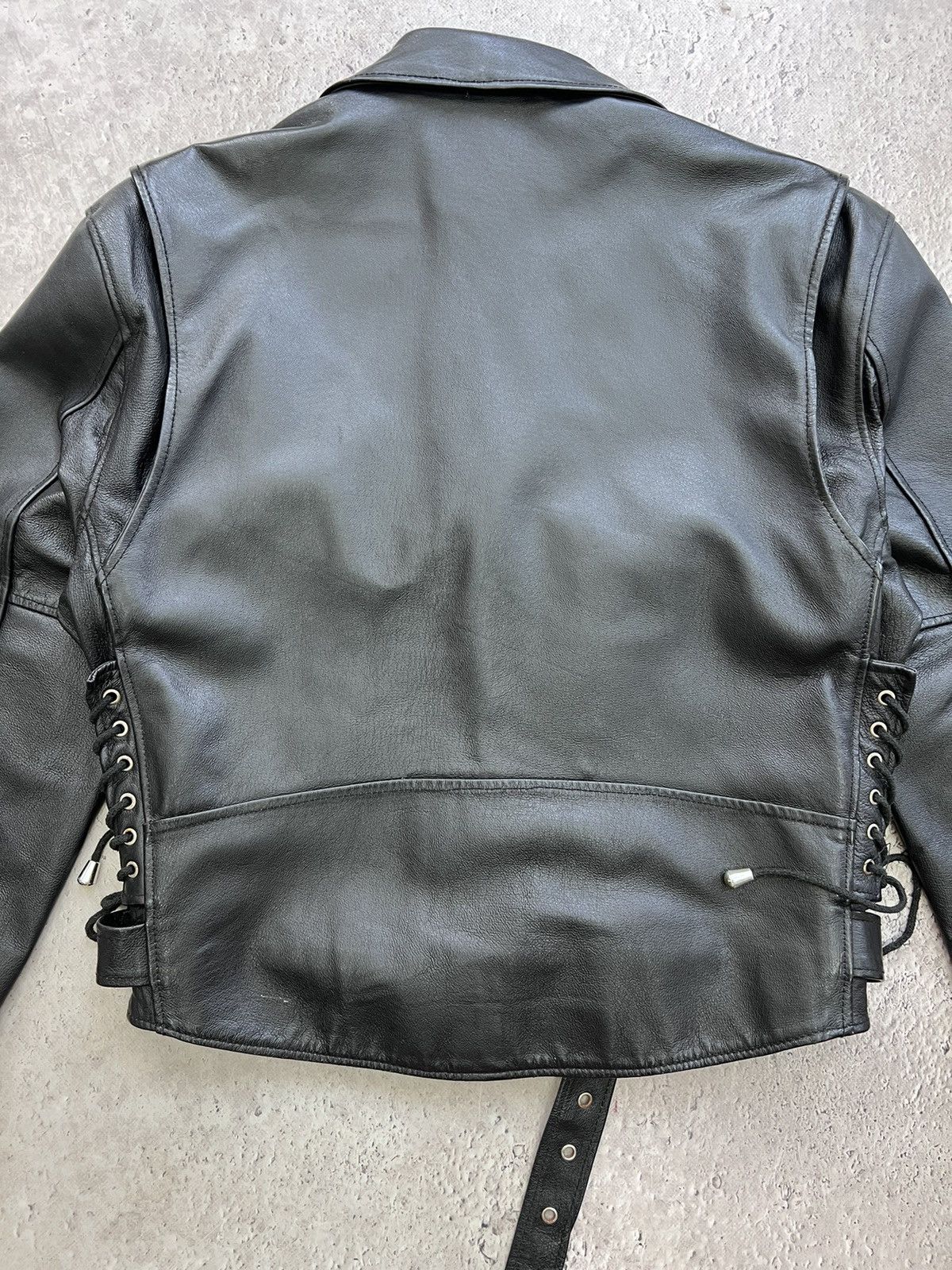 Japanese Brand SALE💣💣Vintage Real Leather HEAVY! Biker Racing Jacket ...