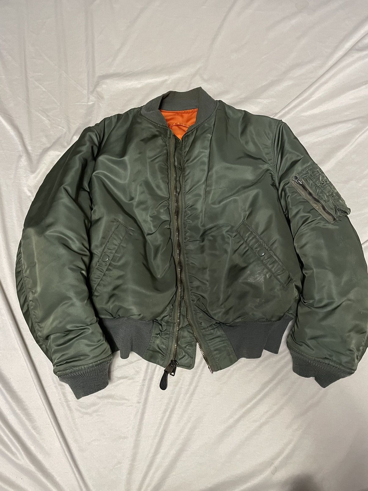 Alpha Industries × Military × Vintage Vintage 1968 Ma-1 bomber | Grailed