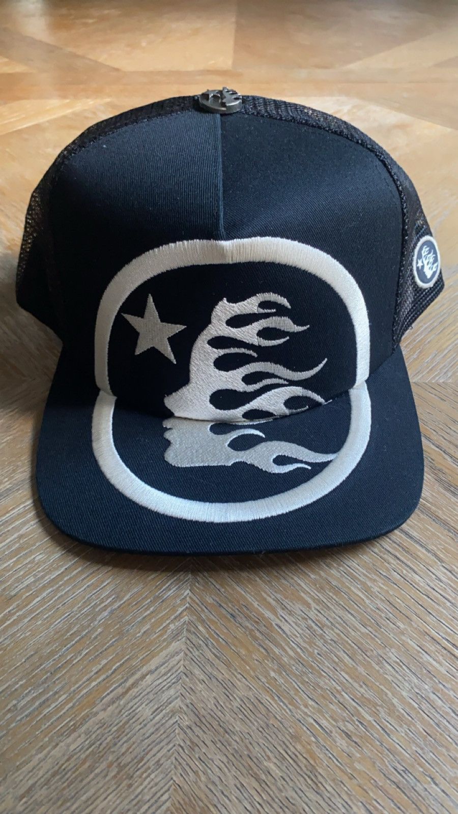 HELLSTAR Hellstar Big Logo Trucker SnapBack *Unreleased* | Grailed