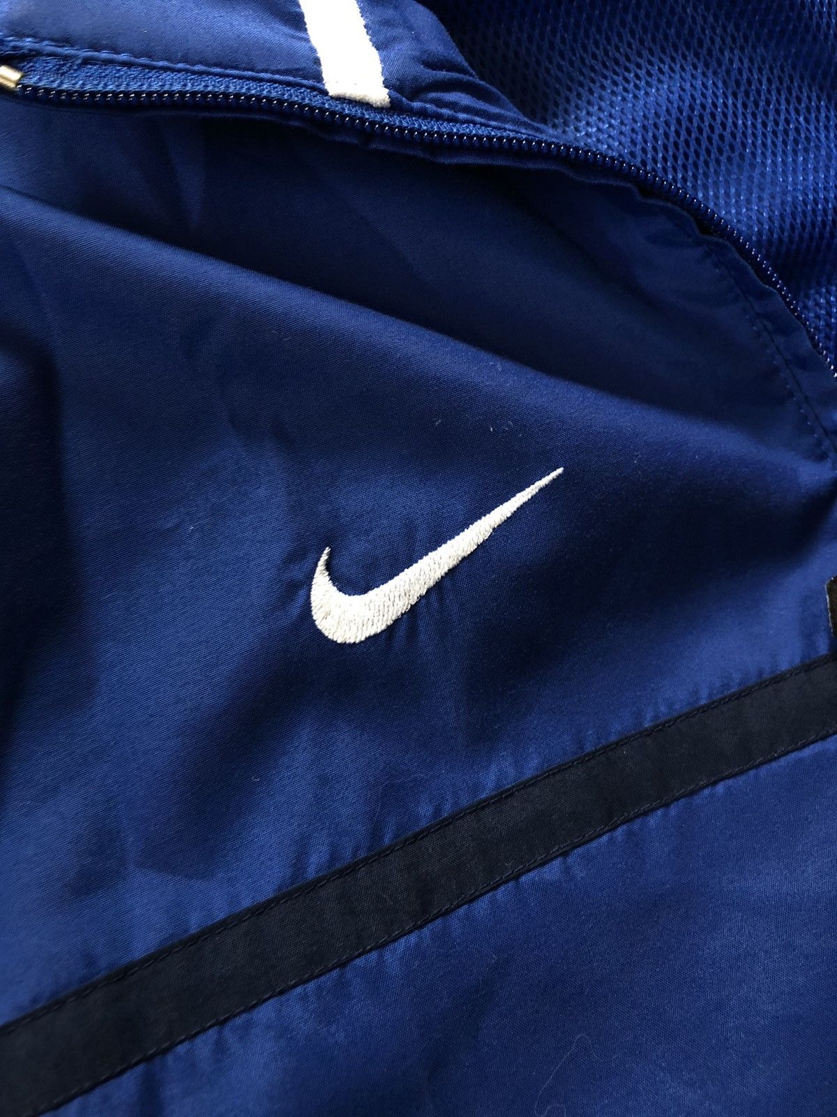 Nike 🫐 NIKE TEAM RETRO SWOOSH LOGO TRACK JACKET Y2K 90’s | Grailed