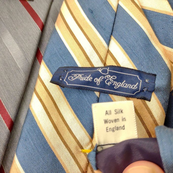 Vintage Set of 5 Silk Classic & Narrow Neck Ties 80s 90s | Grailed