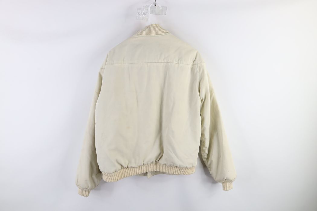 Vintage Vintage 70s Streetwear Quilt Lined Knit Bomber Jacket USA | Grailed