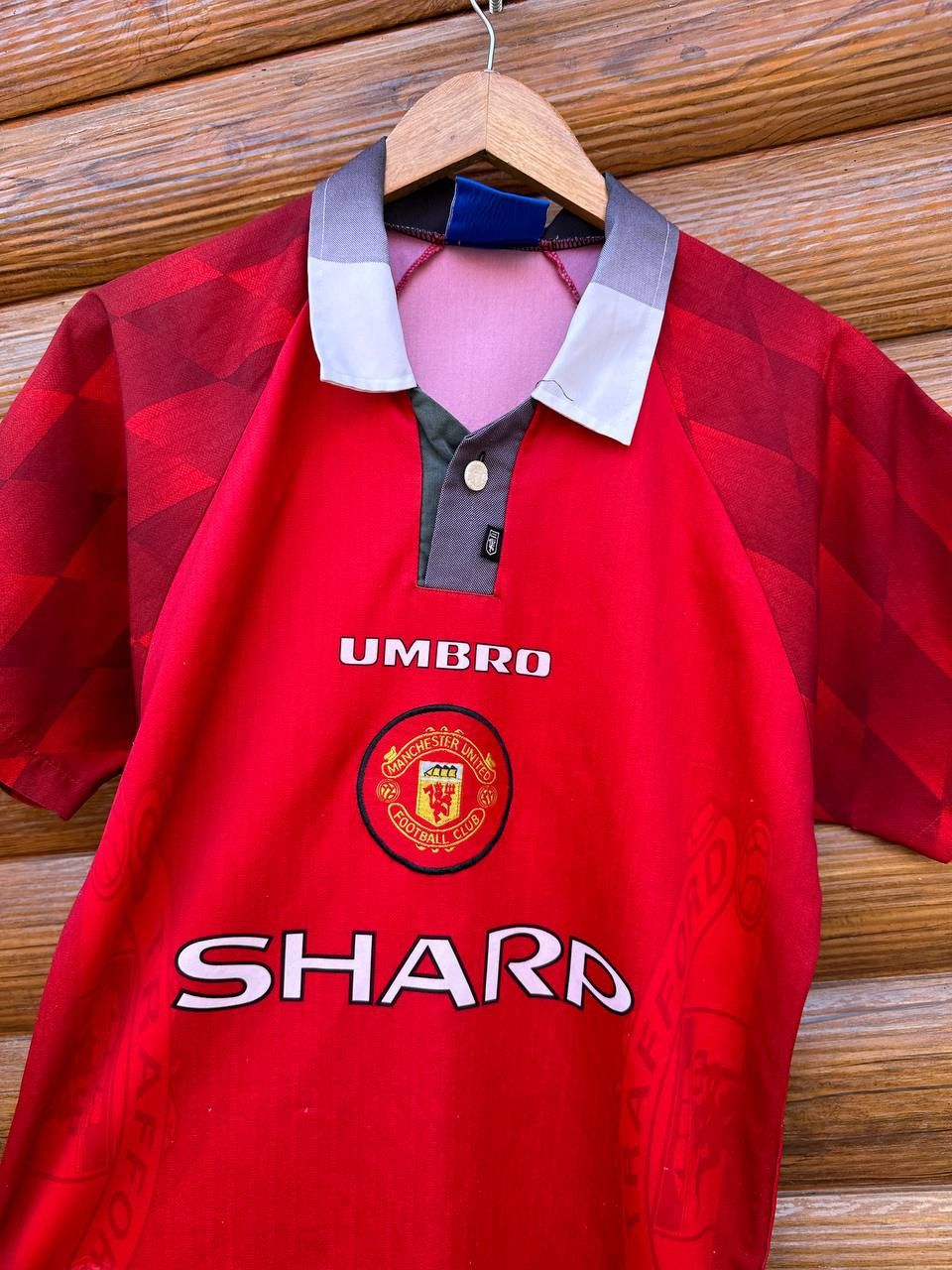 Manchester United × Umbro Umbro Manchester United 1996/98 Football ...