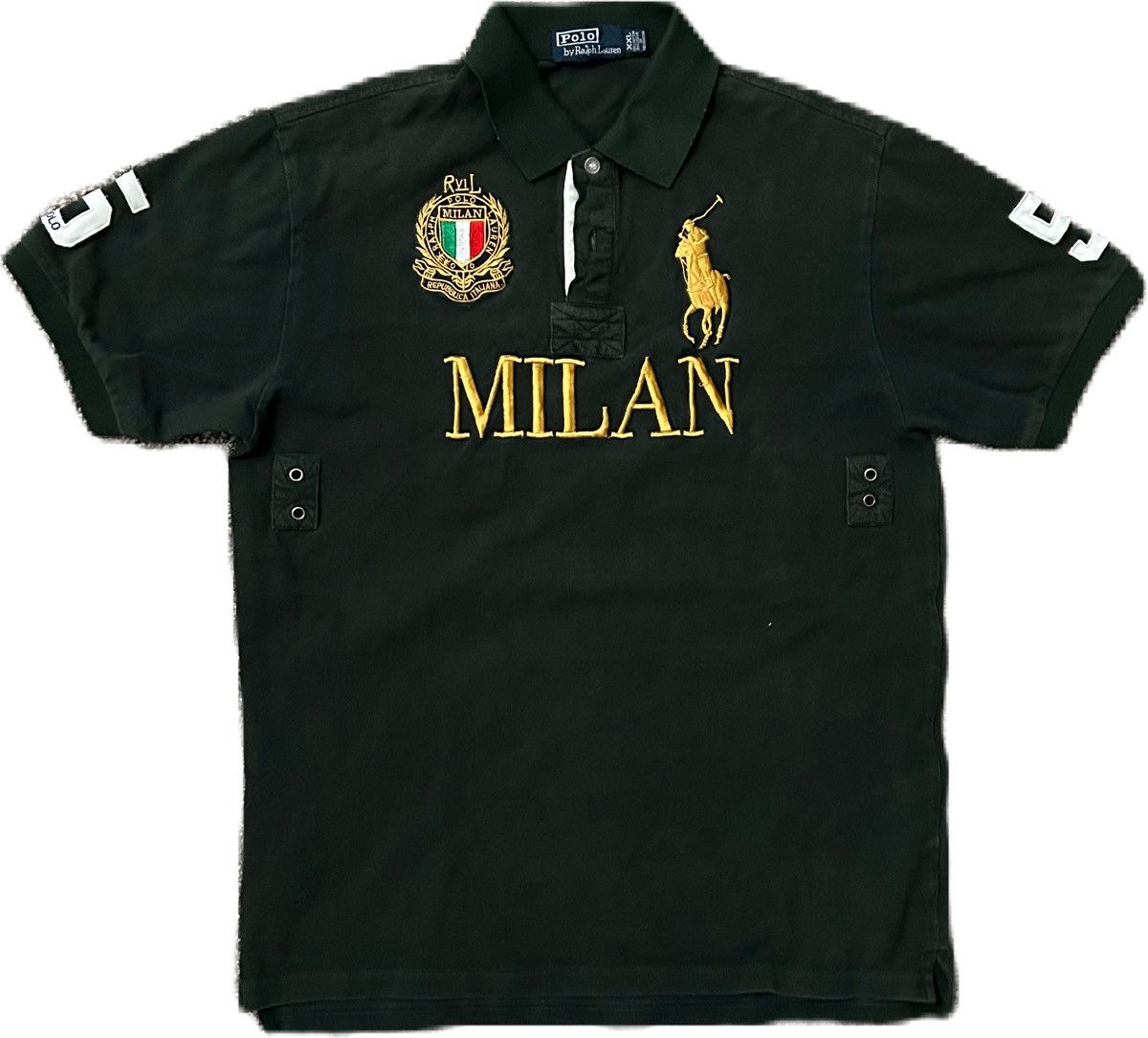 Polo Ralph Lauren × Streetwear × Vintage Green Milan Polo Ralph Lauren ...