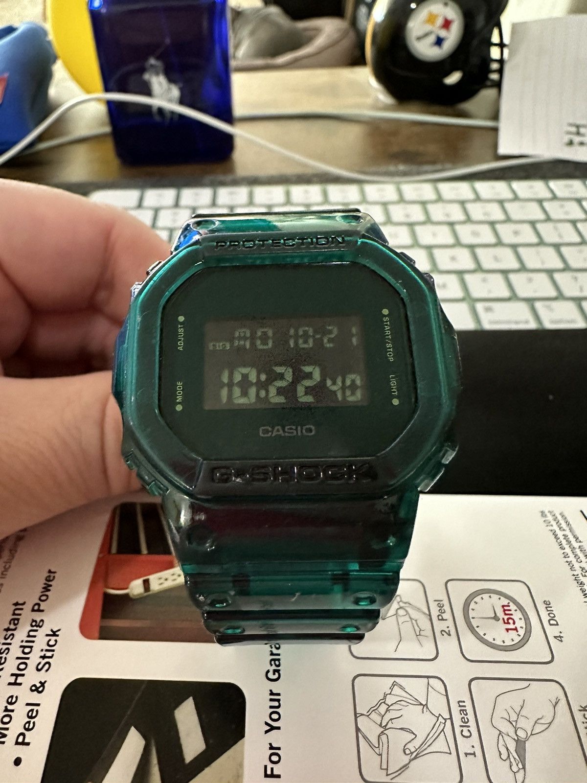 Casio Casio G-Shock DW5600 SB Color Skeleton Series | Grailed
