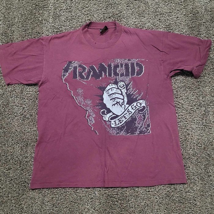 Vintage Vintage 90s Rancid Lets Go Tour Band Tee Grailed