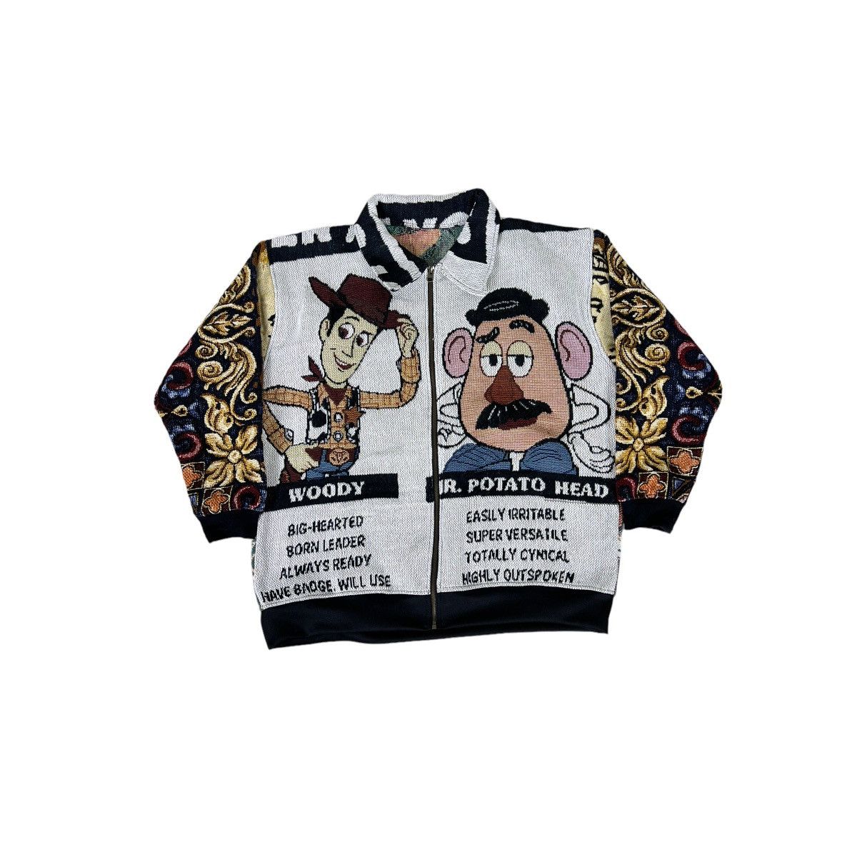 Vintage 1/1 Toy Story “Woody&Potato head” upcycled jacket | Grailed