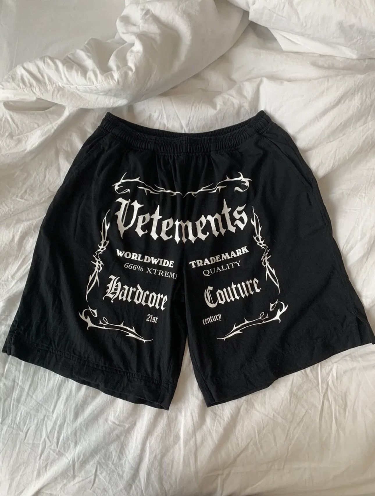 Vetements Vetements Hardcore Couture Shorts | Grailed
