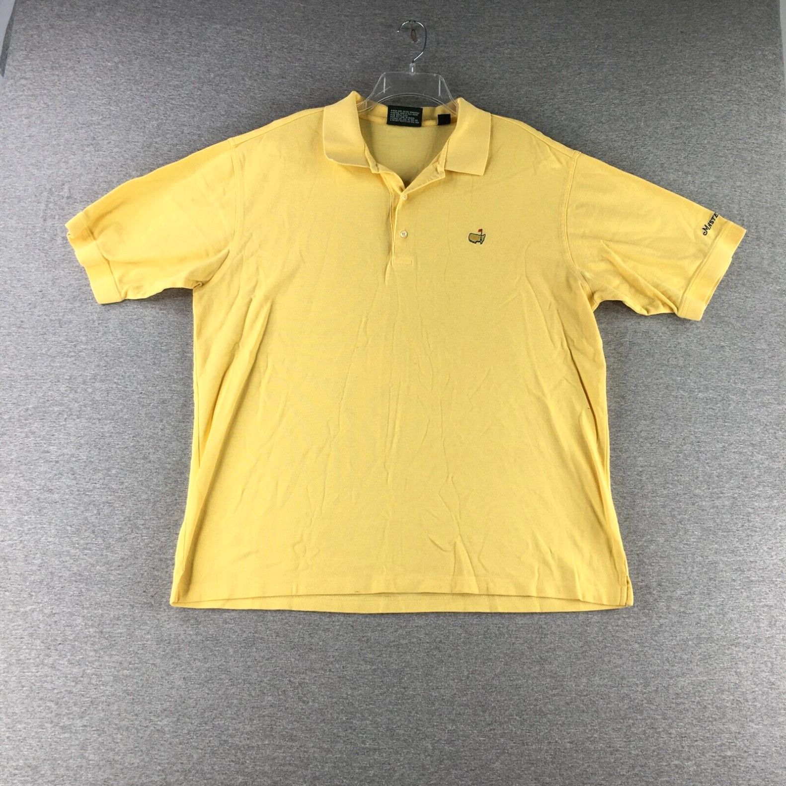 Vintage Masters Collection Polo Shirt Mens Extra Large Pima Cotton ...