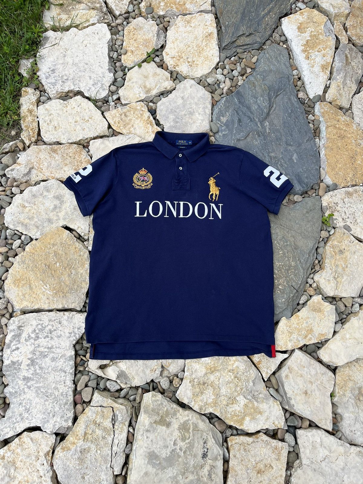 Ralph Lauren Vintage Polo Ralph Lauren polo t-shirt Chief Keef style y2k | Grailed