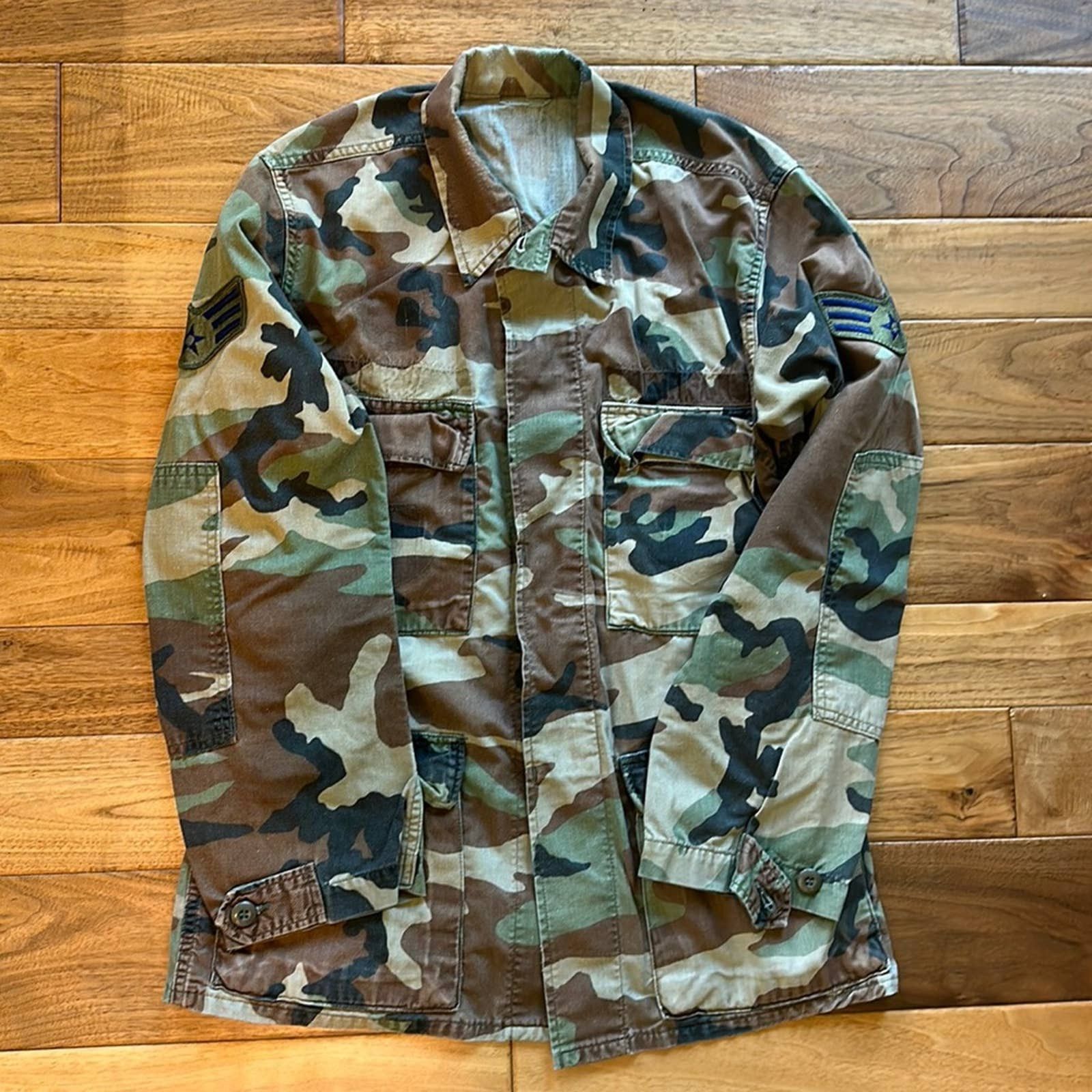 Vintage Vtg 80s Army Camo shirt jacket | Grailed