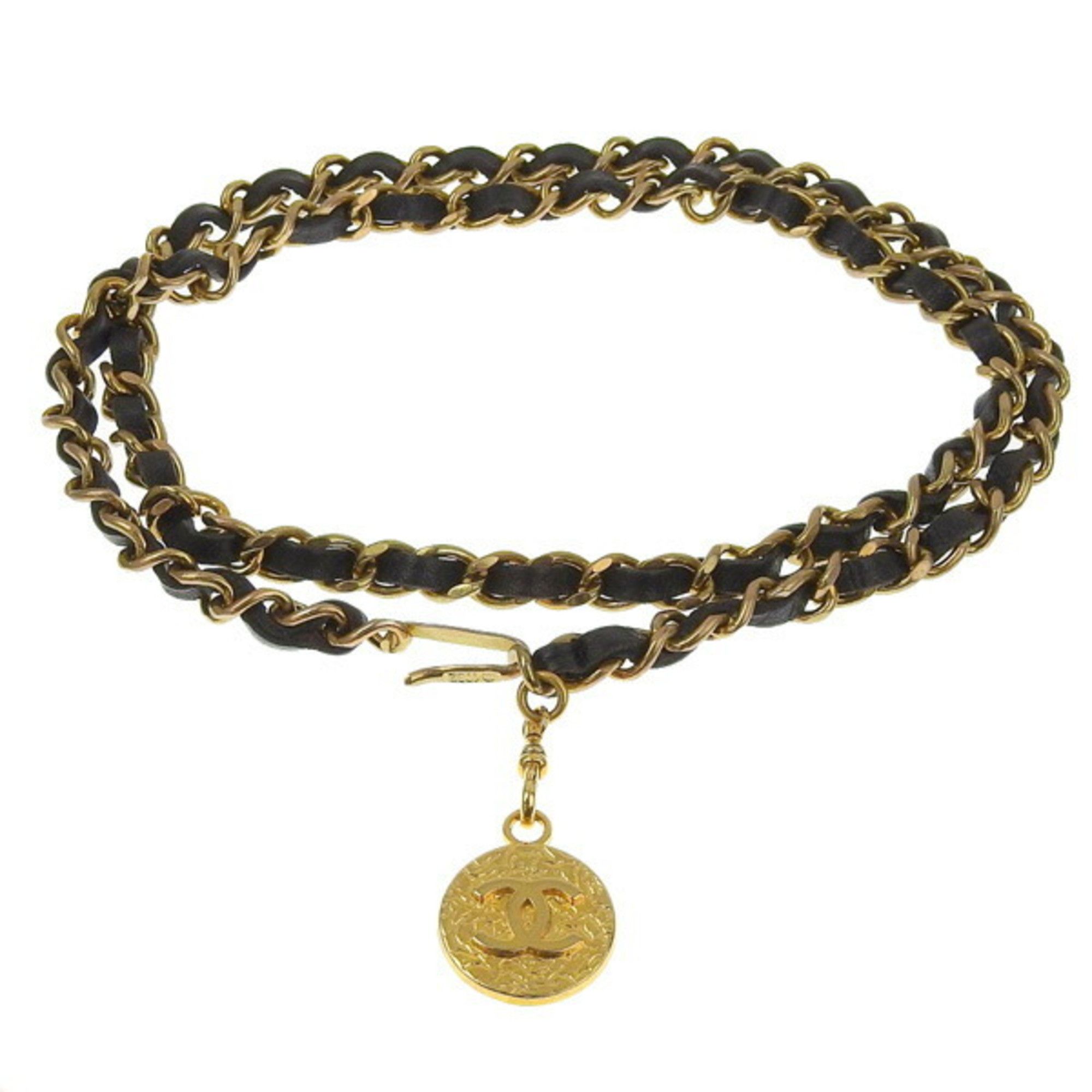 Chanel CHANEL Coco Mark Chain Belt Gold 95cm Ladies | Grailed