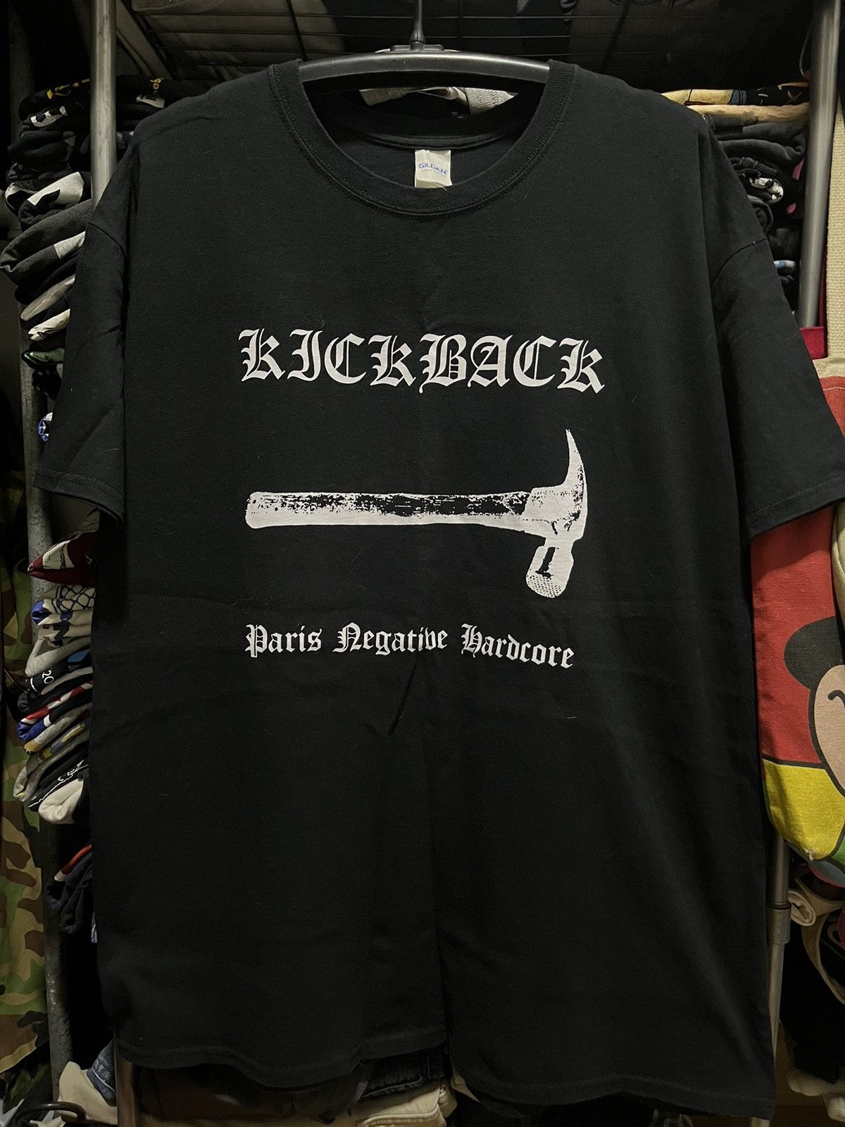 Band Tees Kickback Paris Negative Hardcore Band Tee | Grailed