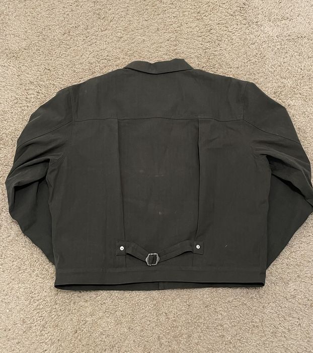 Indigo Bleeding Indigo HBT Jacket Green | Grailed