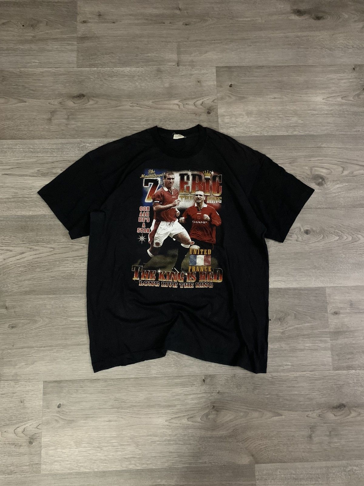 Streetwear × Vintage Rare vintage 90s Manchester united ERIC CANTONA #7 ...