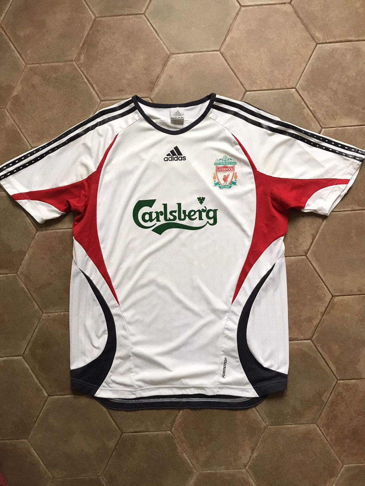 Adidas VINTAGE ADIDAS LIVERPOOL SOCCER JERSEY | Grailed