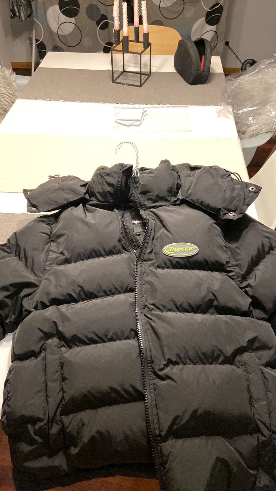 Trapstar London Trapstar HyperDrive Detachable Hood Lime Green | Grailed