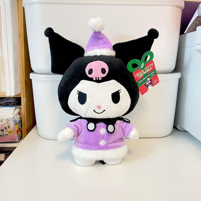 Other Sanrio Kuromi Holiday Plushie + FREEBIES | Grailed