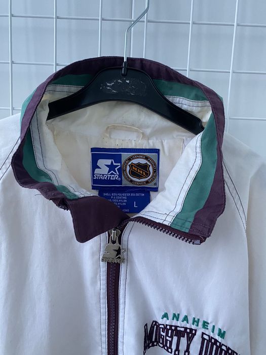 Starter Starter NHL Anaheim Mighty Ducks Jacket Vintage | Grailed