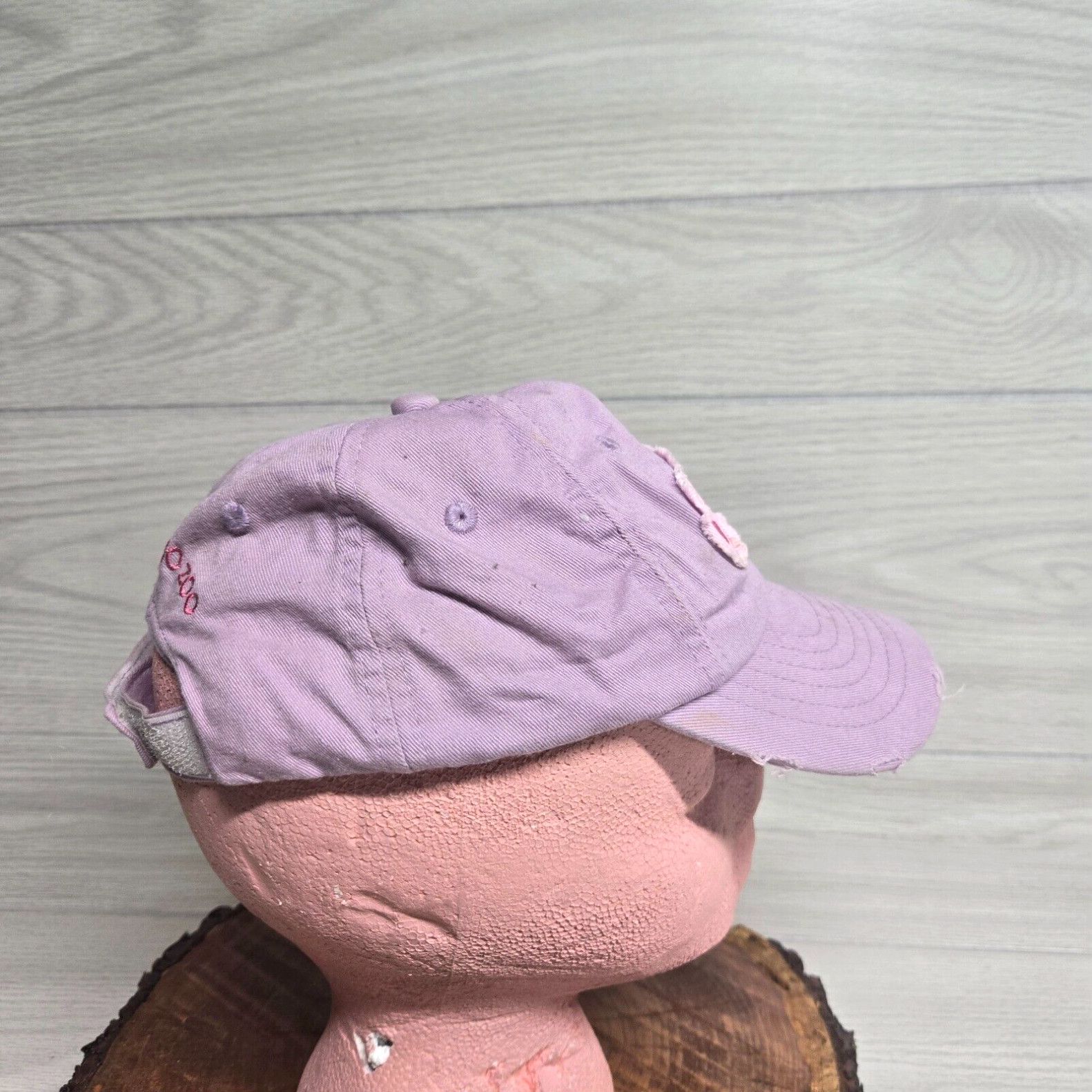 Vintage Purple Pink Cat Kitten Paws Hat Cap Youth Girls Adustable | Grailed