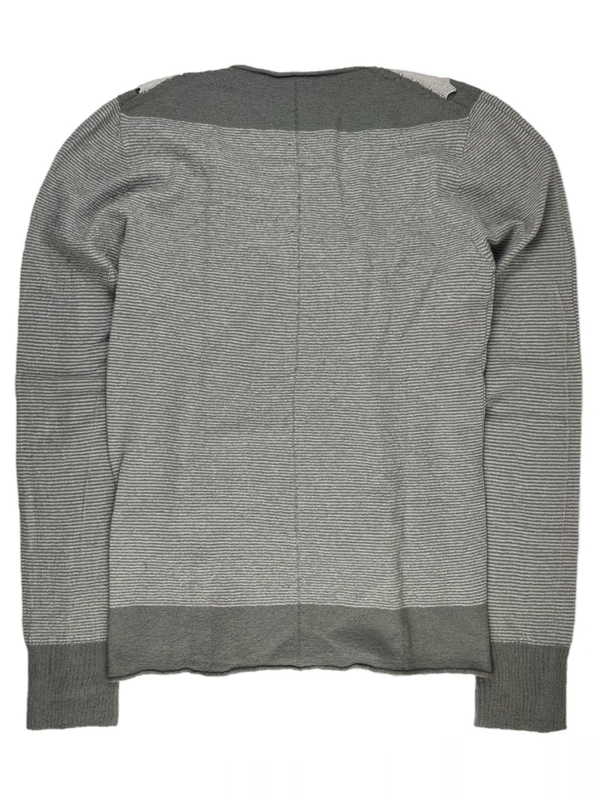 Rick Owens FW06 Rick Owens Dustulator Striped Wool Knit Longsleeve ...