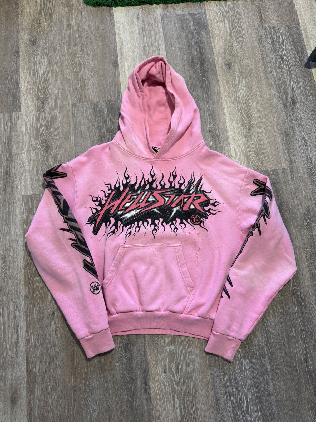 HELLSTAR pink Hellstar brainwashed hoodie | Grailed