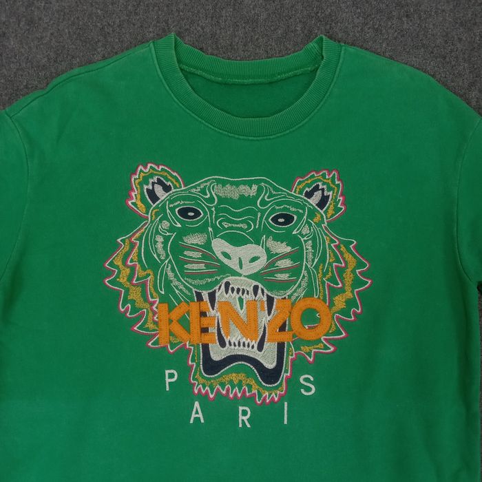 Vintage KENZO PARIS Embroidery Design Sweatshirt | Grailed
