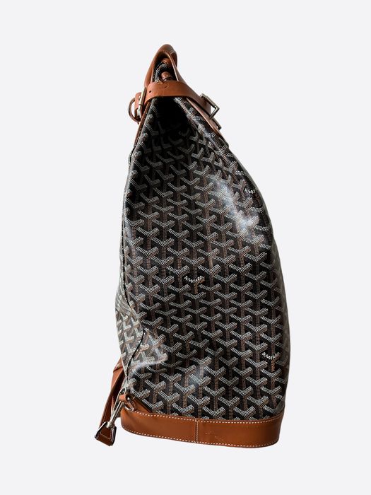 Goyard Goyard Brown Goyardine Steamer Backpack | Grailed