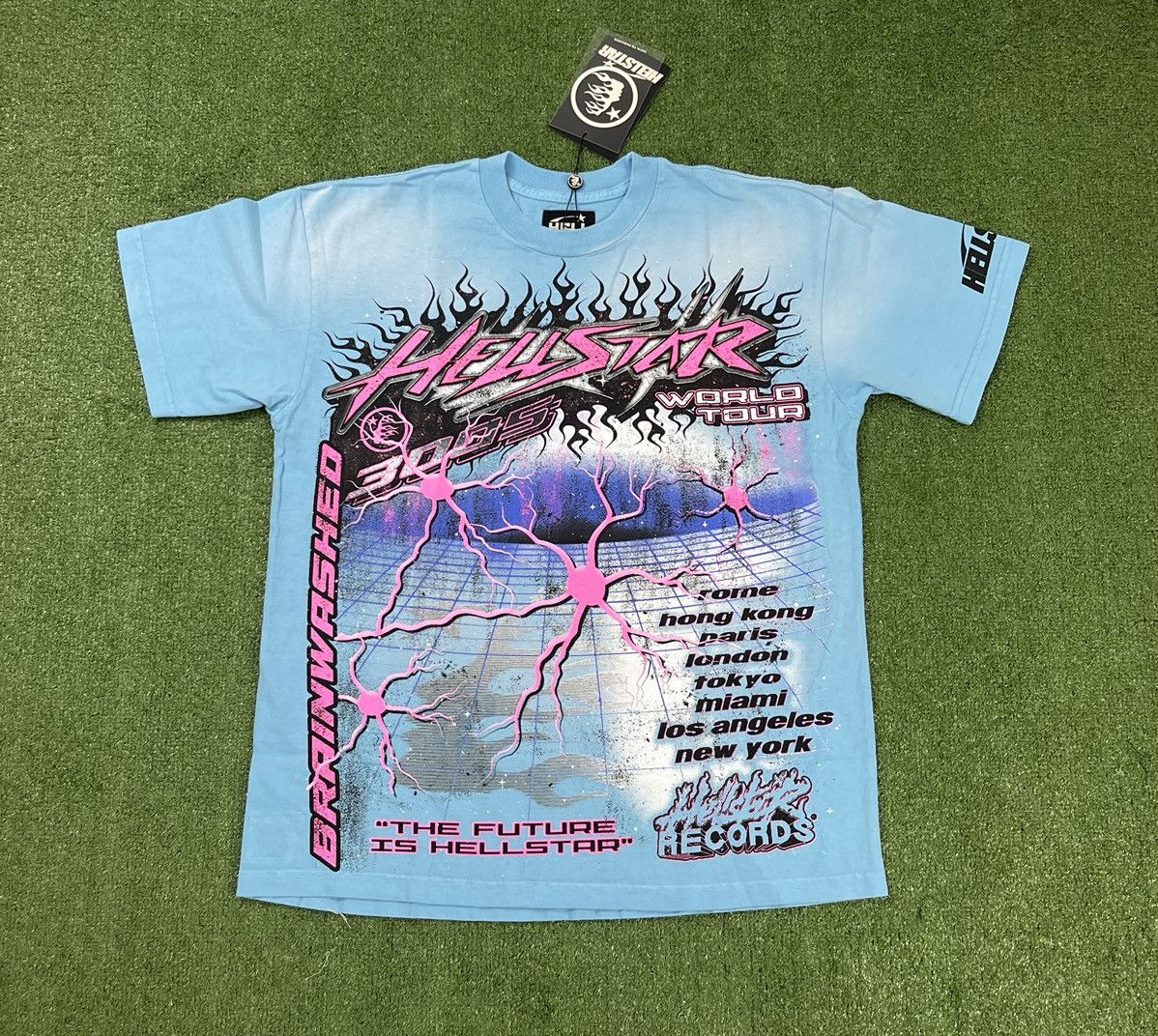 Avant Garde × Designer × Streetwear Hellstar “Neuron Tour” Tee | Grailed