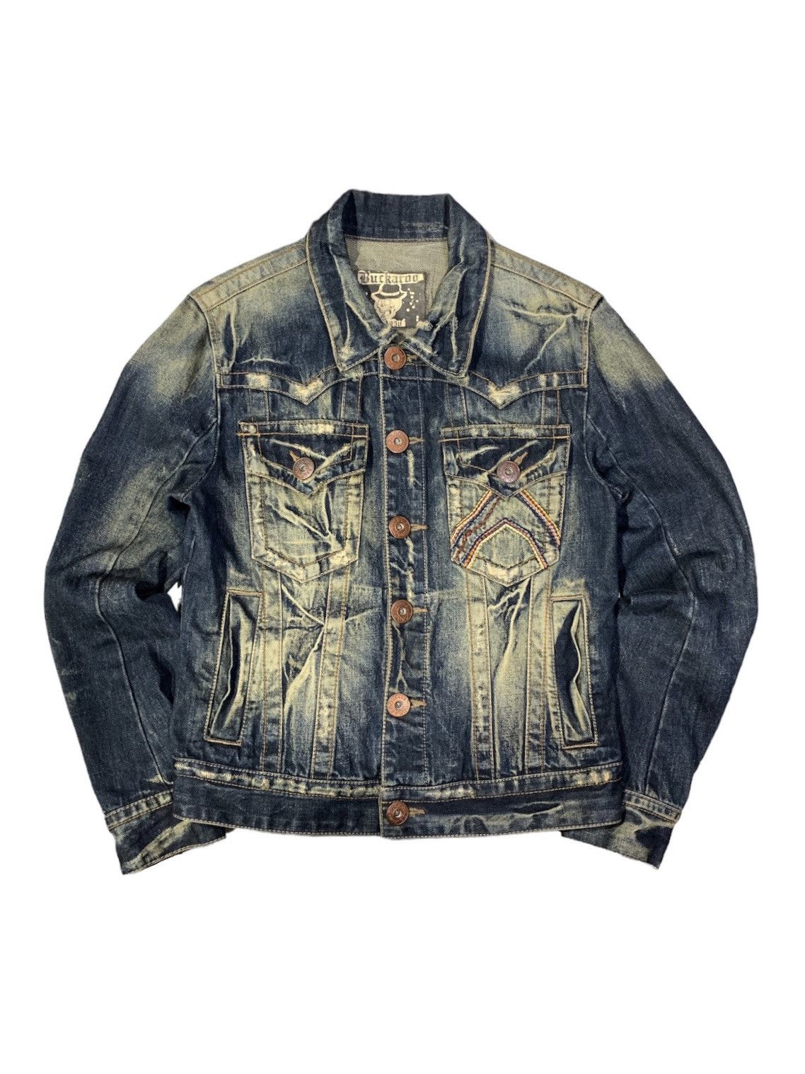 Vintage Vintage 90’s Distressed BUCKAROO Denim Jacket | Grailed