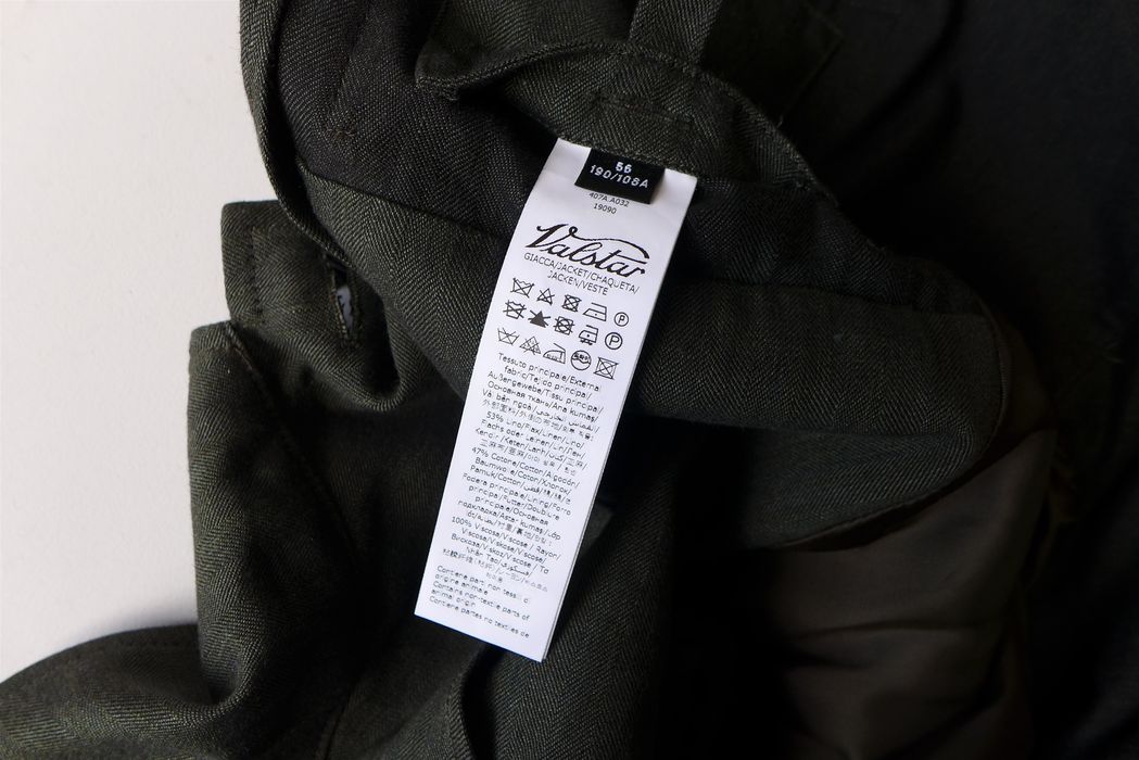 Valstar Valstar Field Jacket - Military Green Herringbone Linen | Grailed