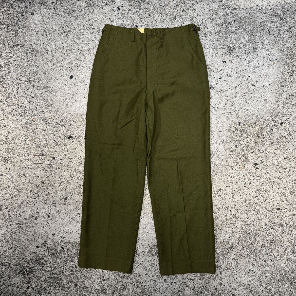 Military × Vintage VINTAGE 1951 US ARMY WOOL FIELD TROUSER PANTS | Grailed
