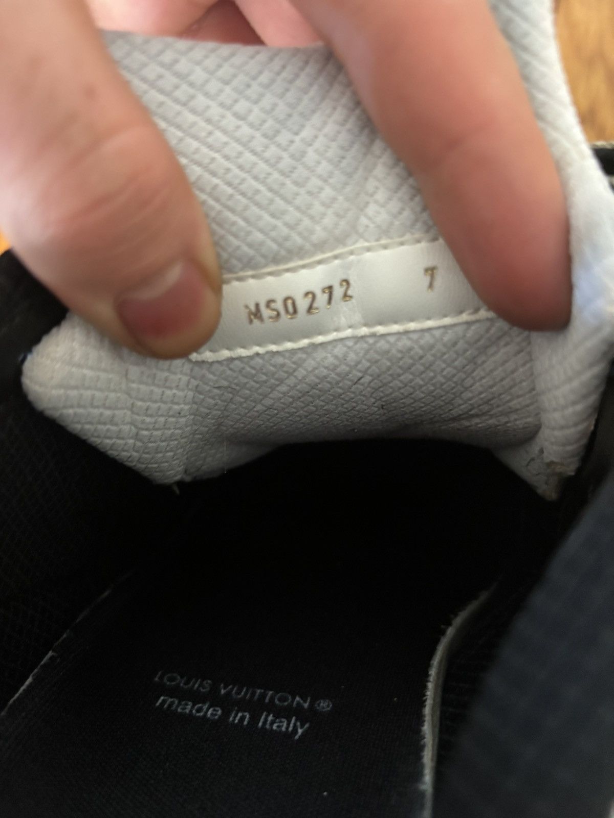 Louis Vuitton White and Silver Tactic Runners | Grailed