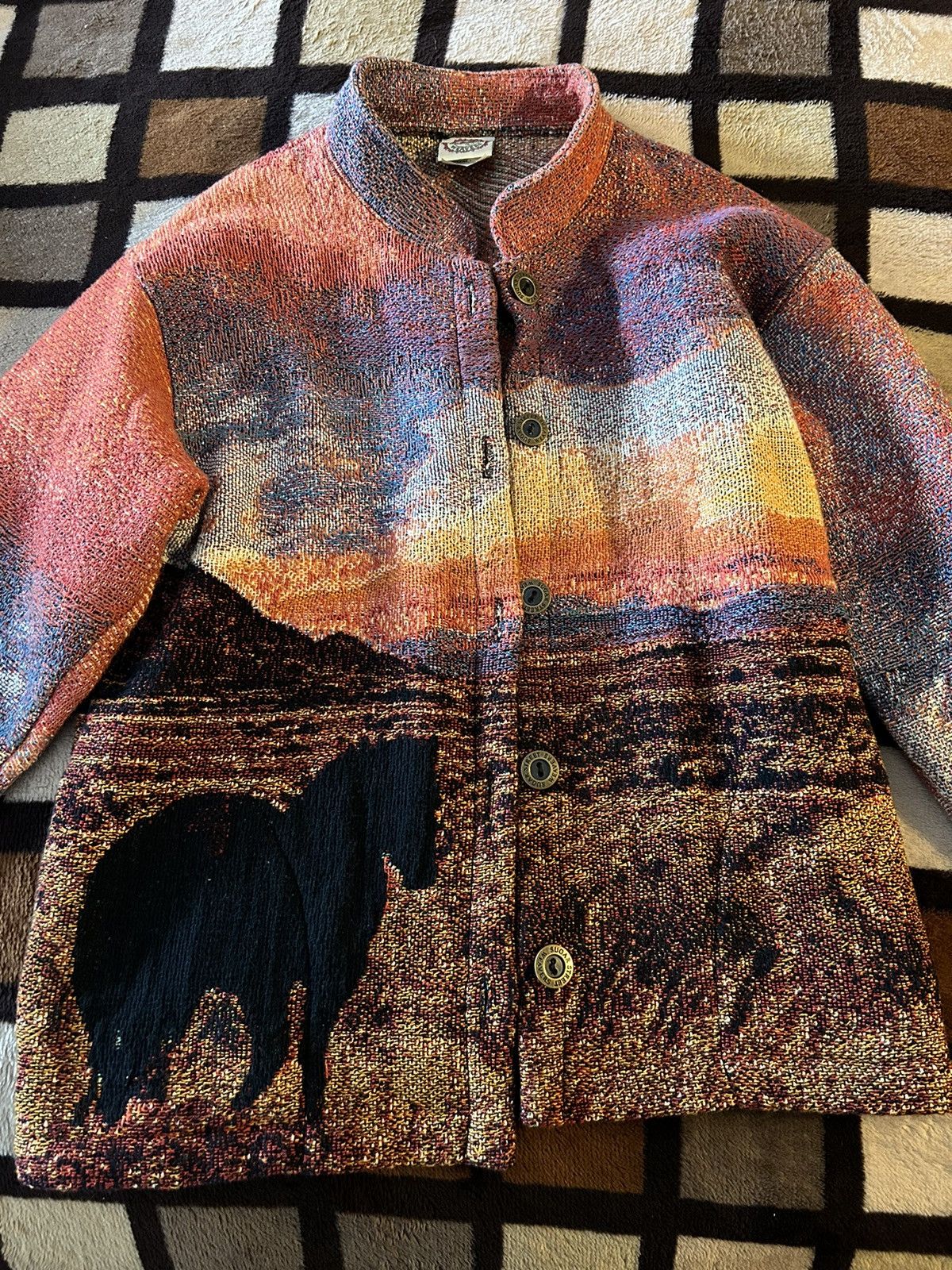 Vintage Sugar street weavers knitted jacket | Grailed