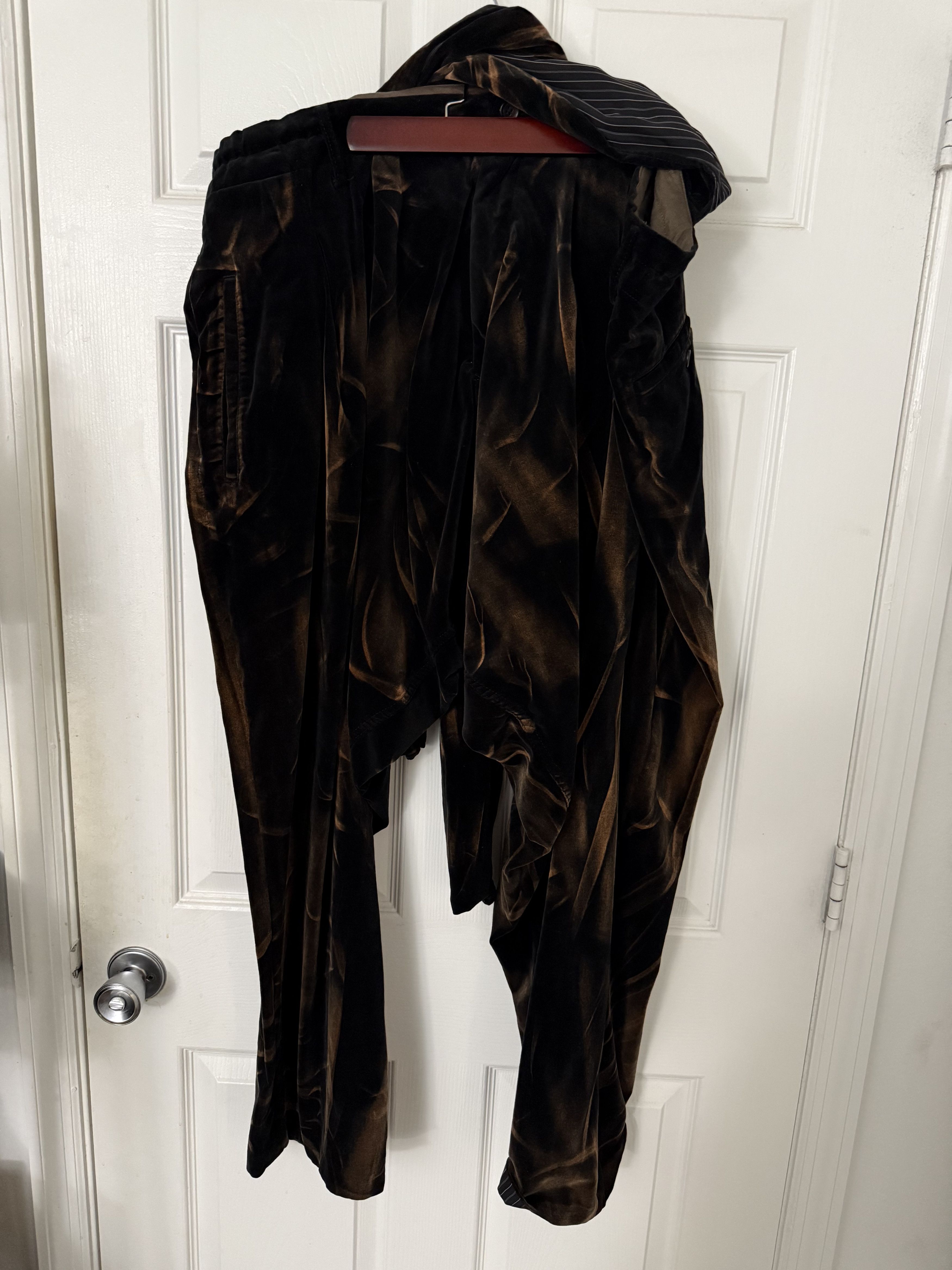 Yohji Yamamoto YYPH 23AW Runway Draped Pants | Grailed