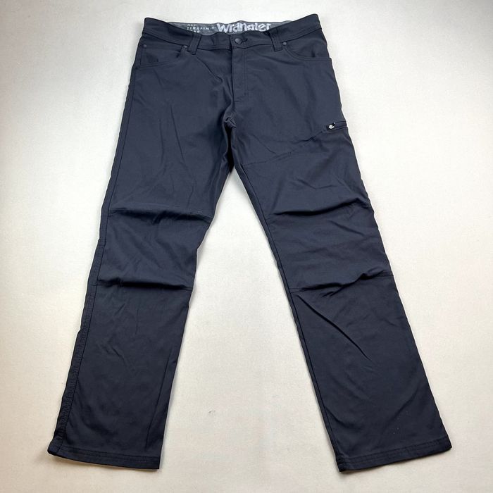 Wrangler Wrangler ATG Pants Mens 36x30 Black All Terrain Gear Hiking ...