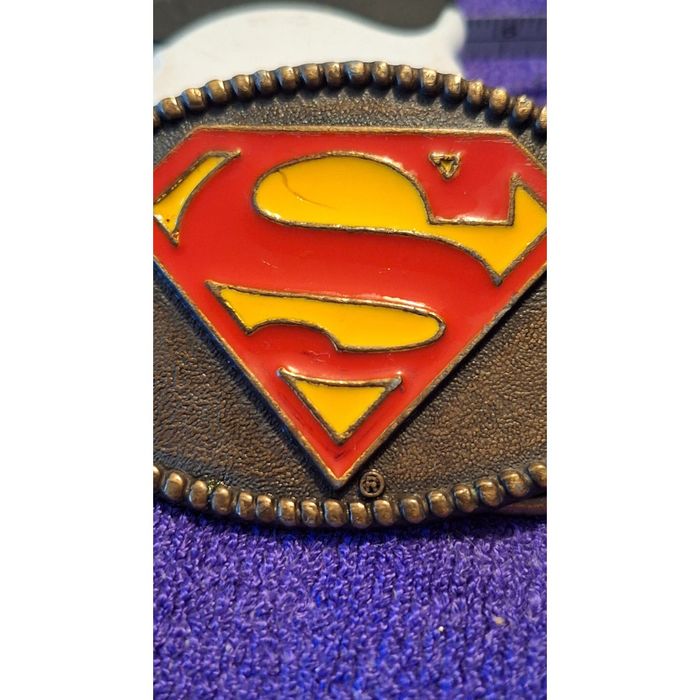 Dc Comics Superman belt buckle - Vintage 1980! | Grailed