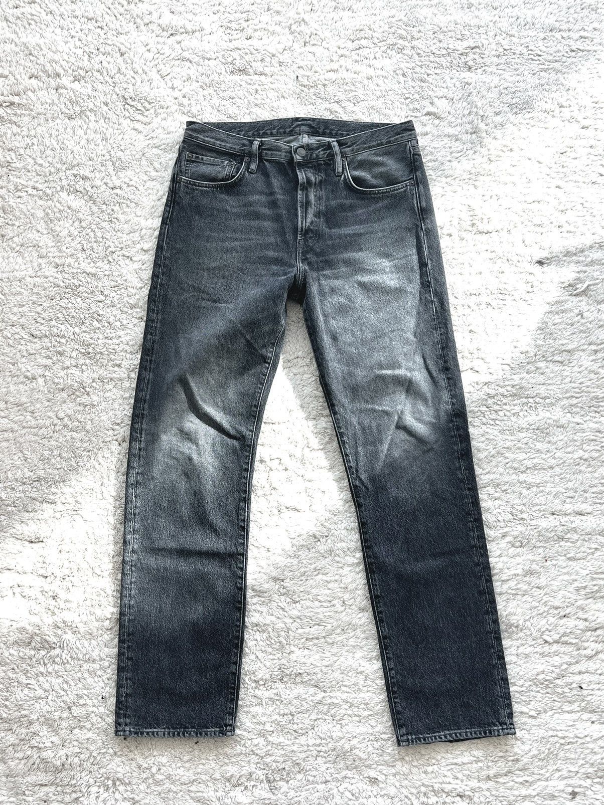 Acne Studios Acne Studios 1996 Ash Black Jeans | Grailed