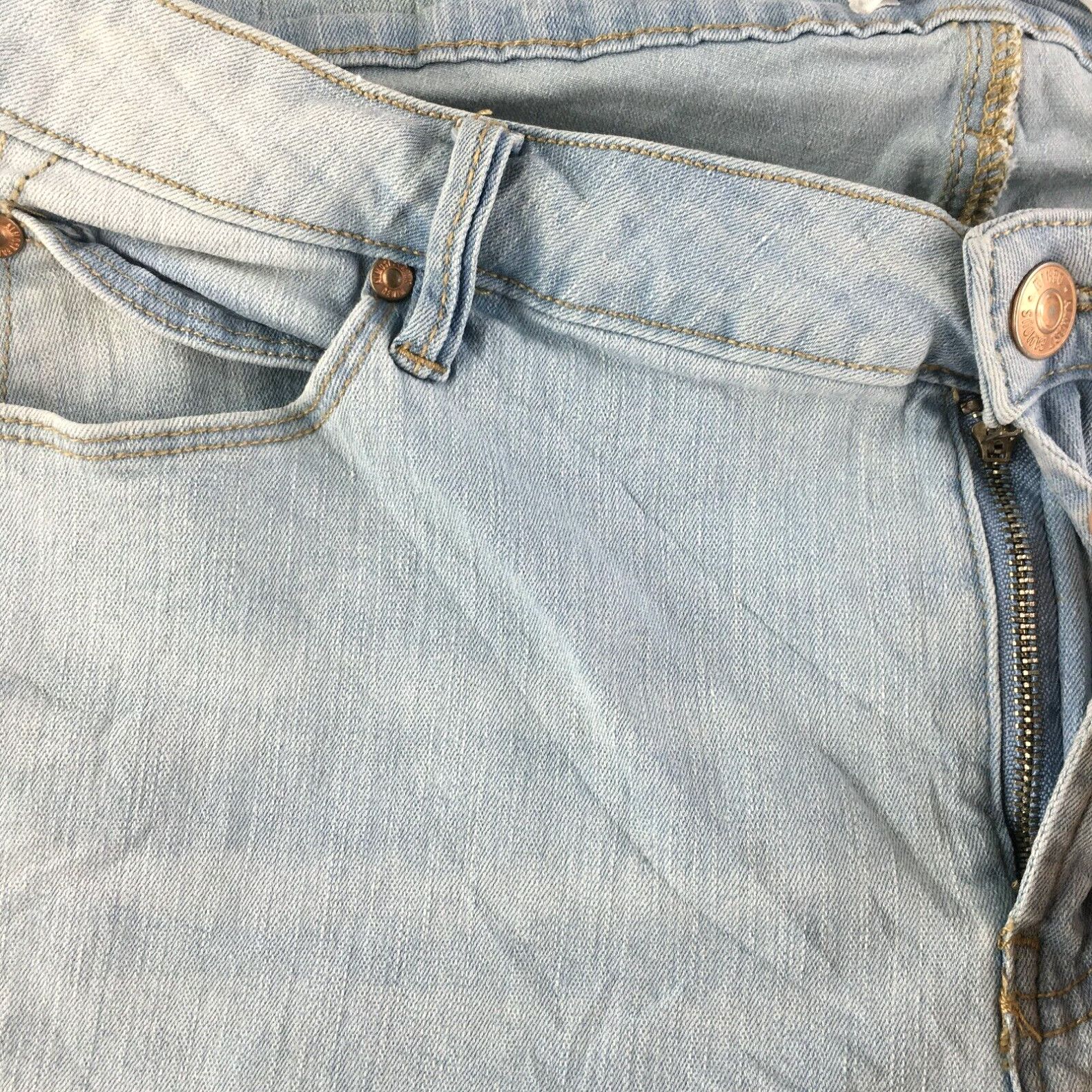 Almost Famous Almost Famous Jeans Womens 16 Mid Rise Capri Denim Pants ...