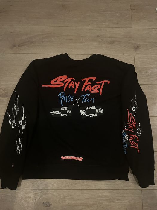 Chrome Hearts Chrome Hearts Matty Boy Stay Fast Crewneck | Grailed