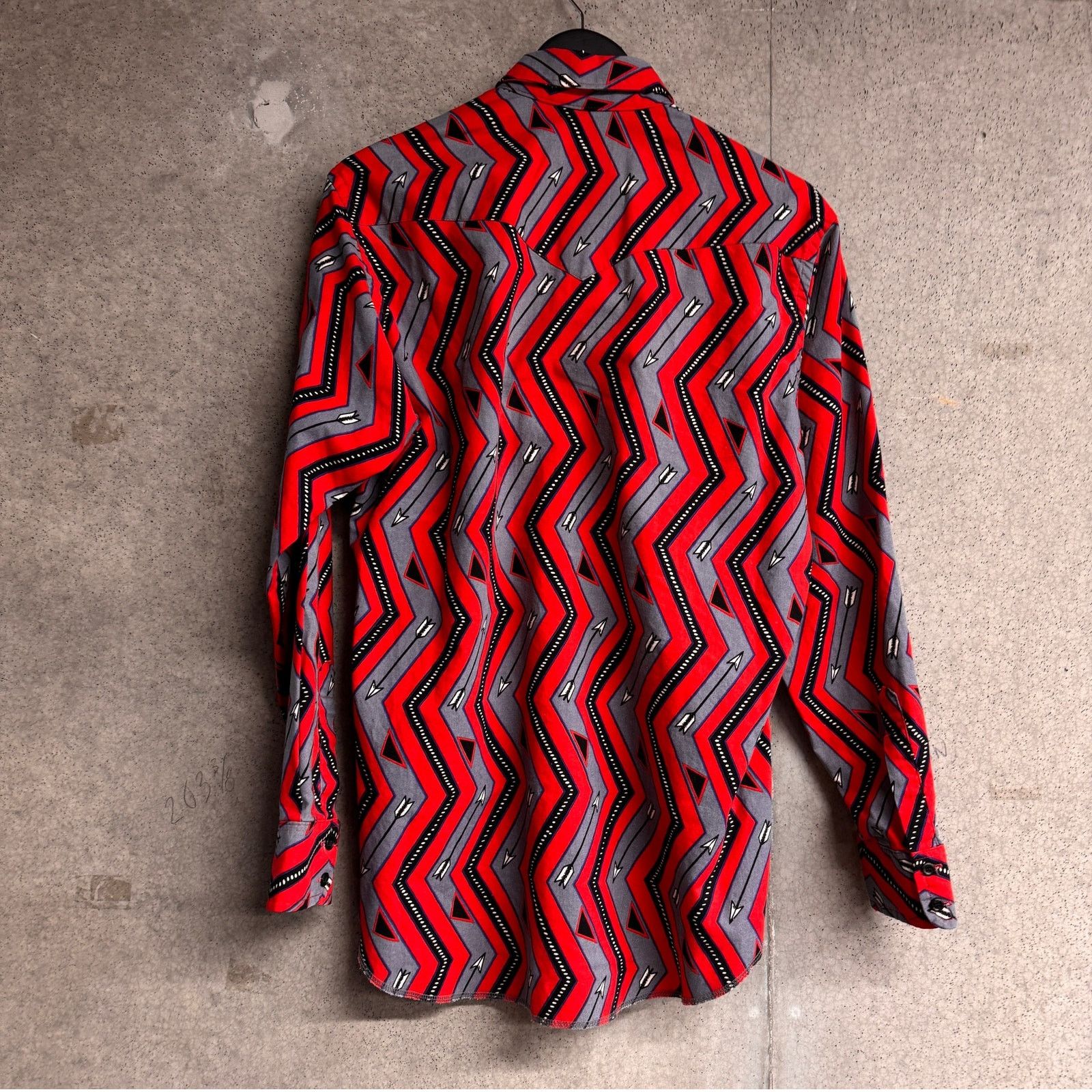 Wrangler Vintage 90's Wrangler Western Brushpopper Button Down Cowboy ...