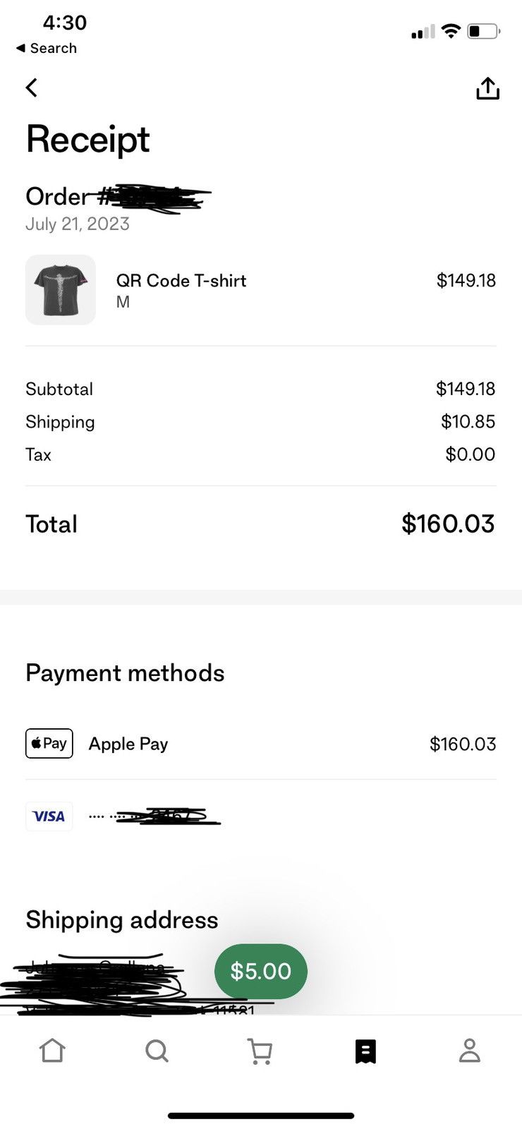 HELLSTAR HELLStar QR code Jesus shirt size meduim | Grailed