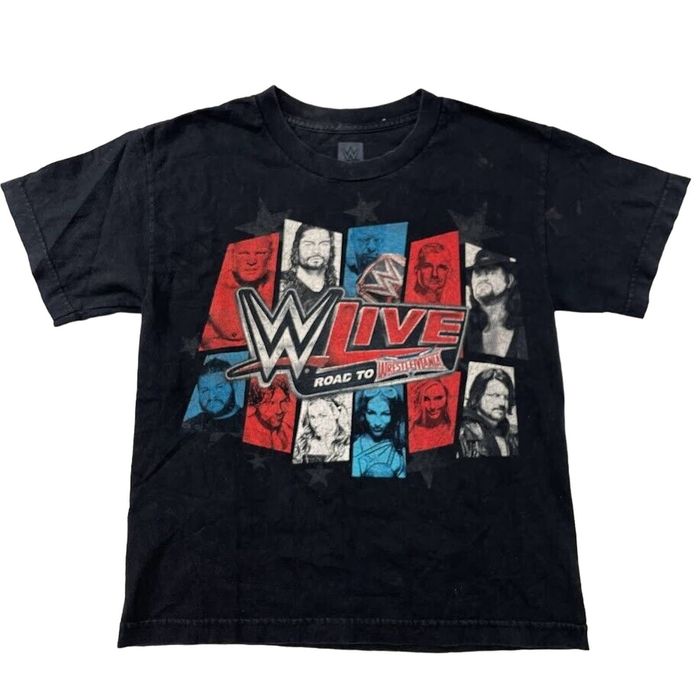 Wwe Kids WWE Road To Wrestle Mania Tee Vintage Style Size M | Grailed