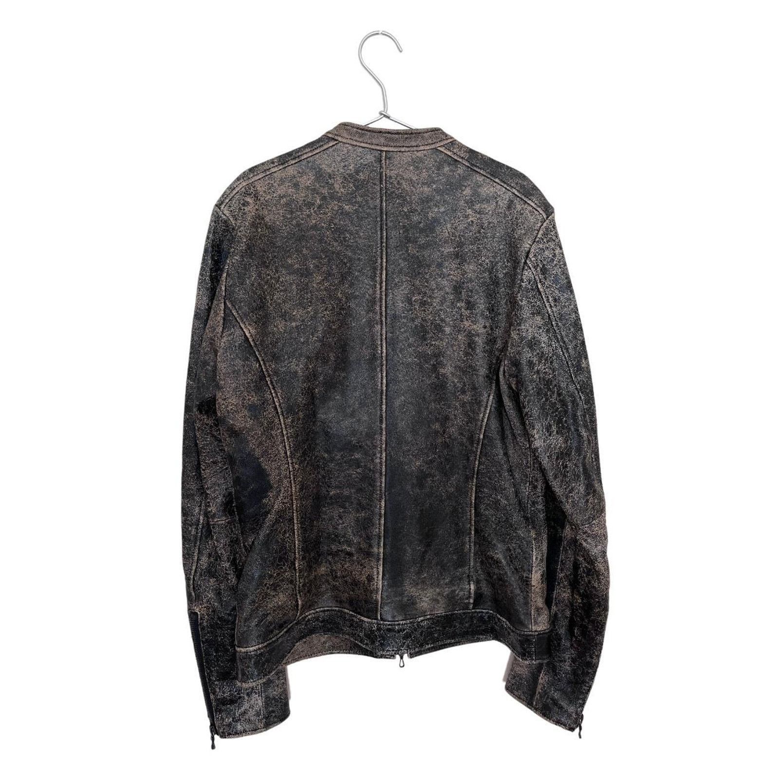 Tornado Mart Shellac Goat Skin Leather Rider Jacket | Grailed