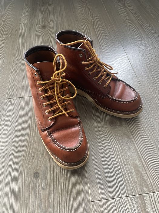 Red Wing Redwing Moc Toe Boot 875 Oro Legacy | Grailed