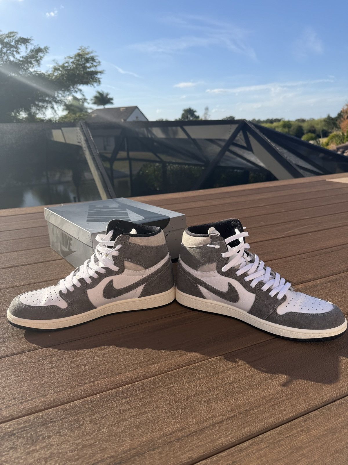 Jordan Brand Jordan 1 Retro High OG Washed Black | Grailed