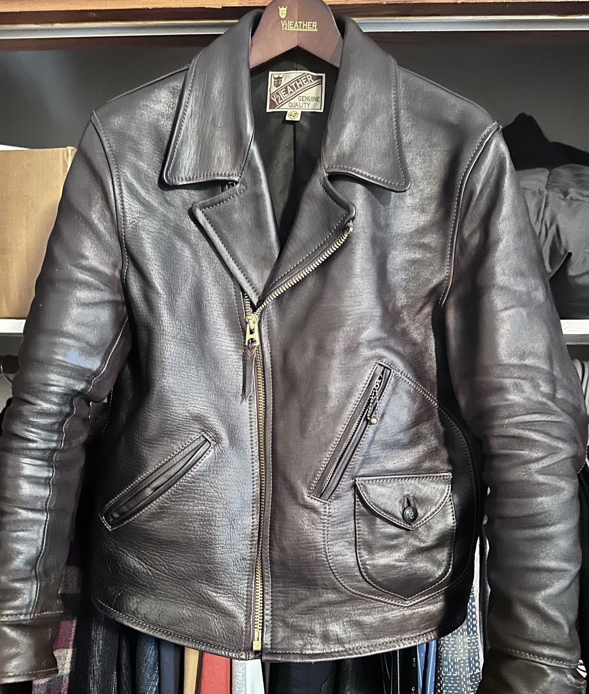 Y'2 Leather Y2 Leather Hand Dyed Horse Double Riders | Grailed