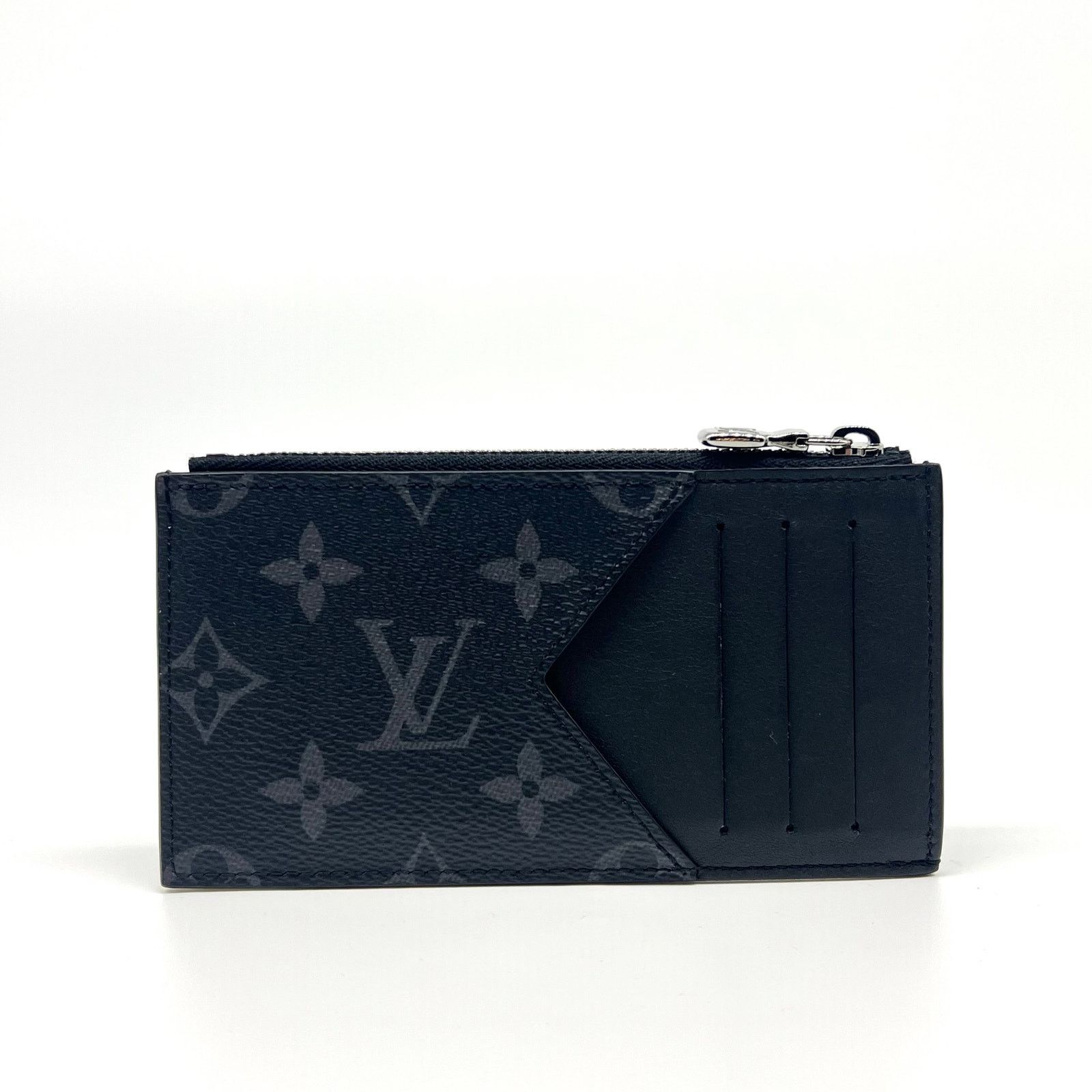 Louis Vuitton Louis Vuitton Men's Eclipse Monogram Coin Card Holder ...
