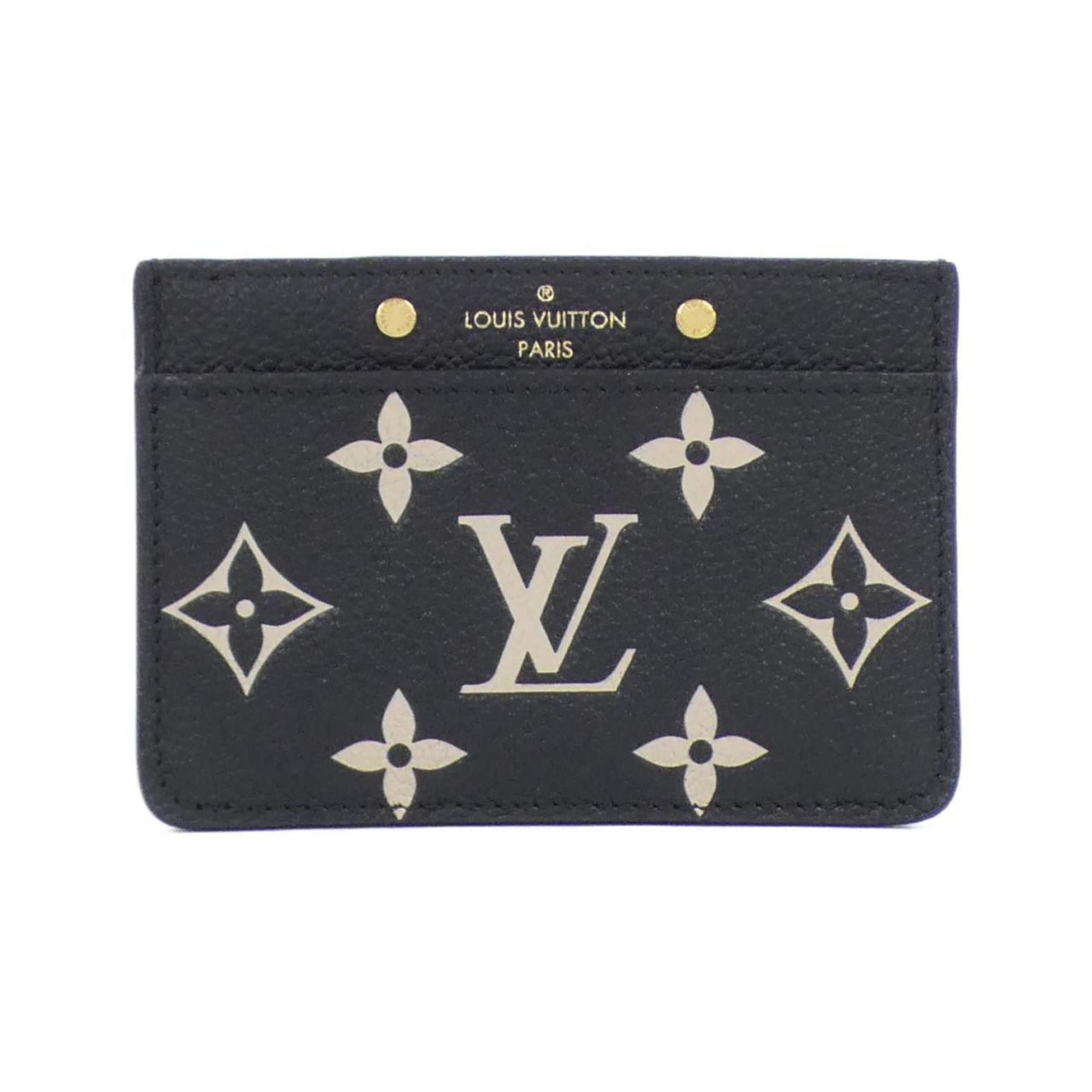Louis Vuitton Louis Vuitton Bicolor Monogram Empreinte Porte Carte Sample M81022 Business Card ...